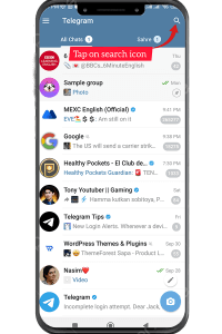 How To Search Your Message History In Telegram?